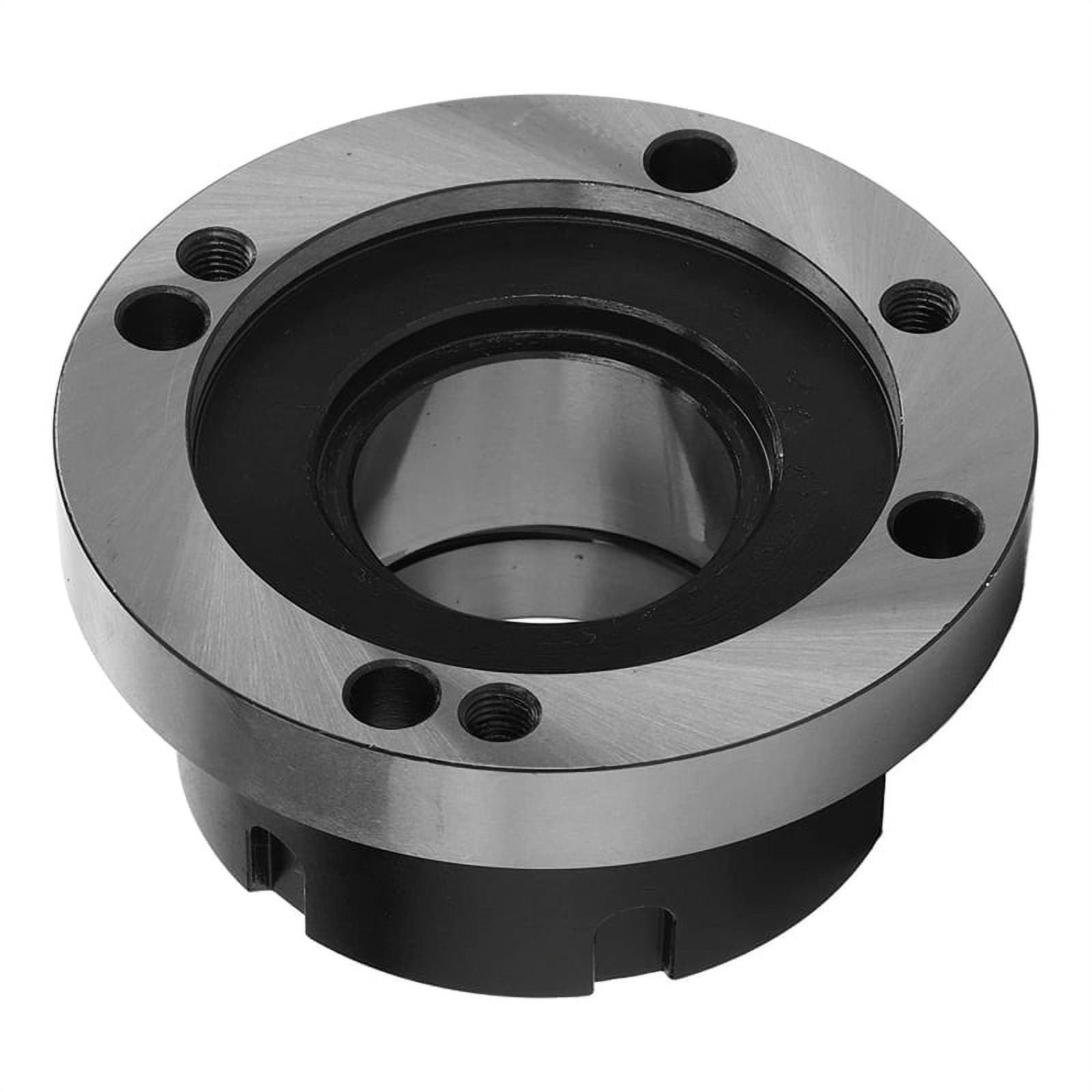 Lathe Collet Chuck, Carbon Steel 7 Holes Lock 0.005 Accuracy ER50 ...