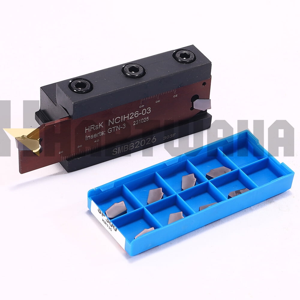 Lathe Grooving Cut-Off NCIH26-03 Indexable Carbide Inserts SP300 3mm ...