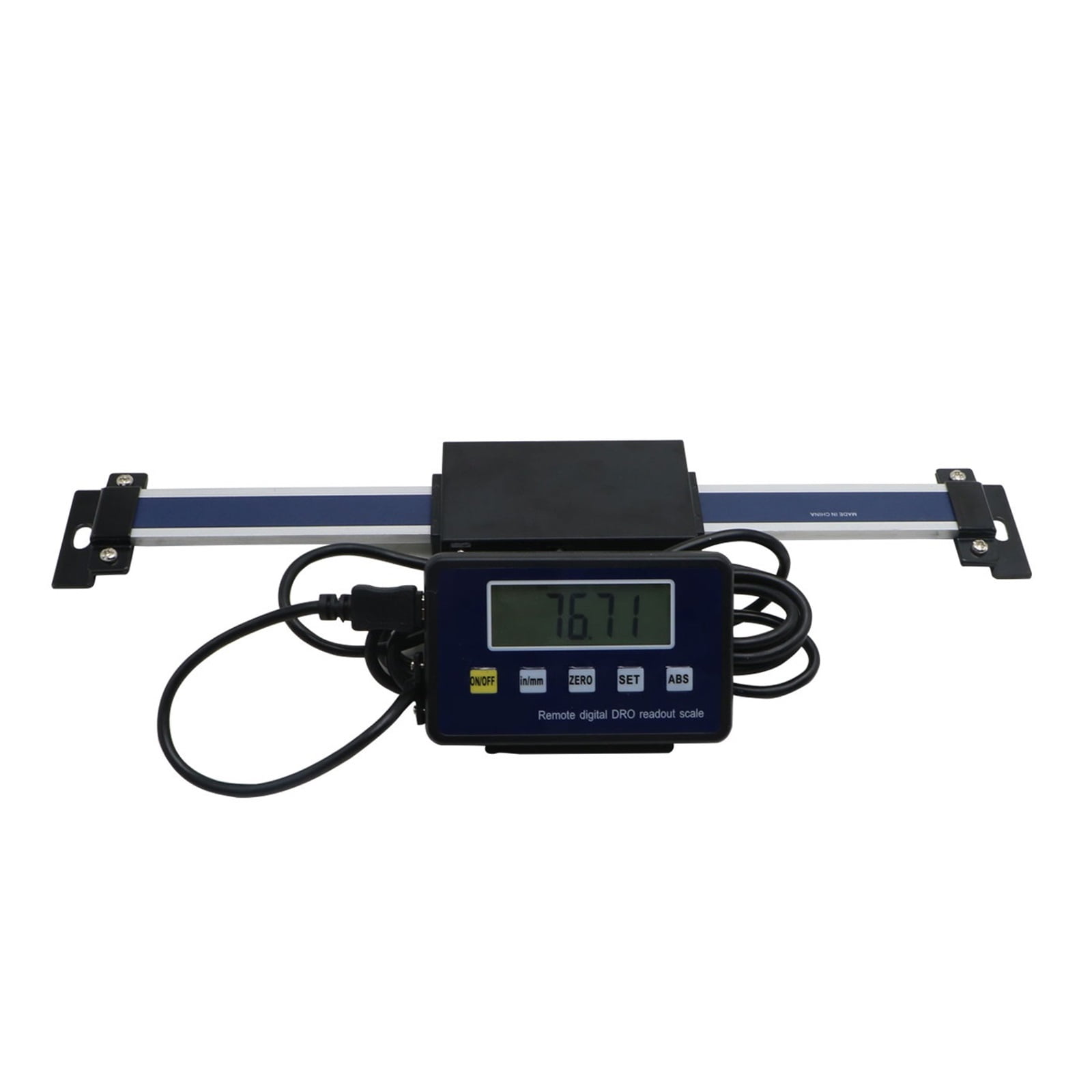 Lathe Linear Scale, 0-150mm/0-200mm/0-300mm Digital Table Readout Linear Scale DRO Magnetic ...