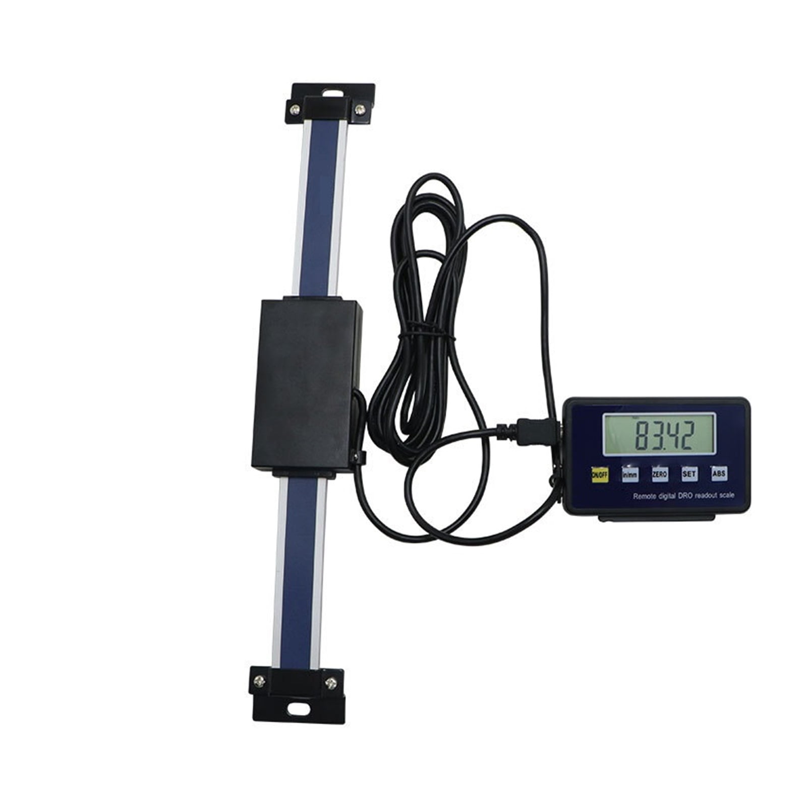 Lathe Linear Scale, Digital Linear Scale External Display Digital Readout DRO Magnetic Remote ...