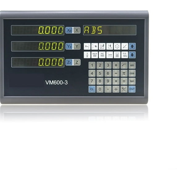 Lathe Mill Dro 3 Axis Display And 3PCS Linear Scales 5U 5V TTL Optical ...