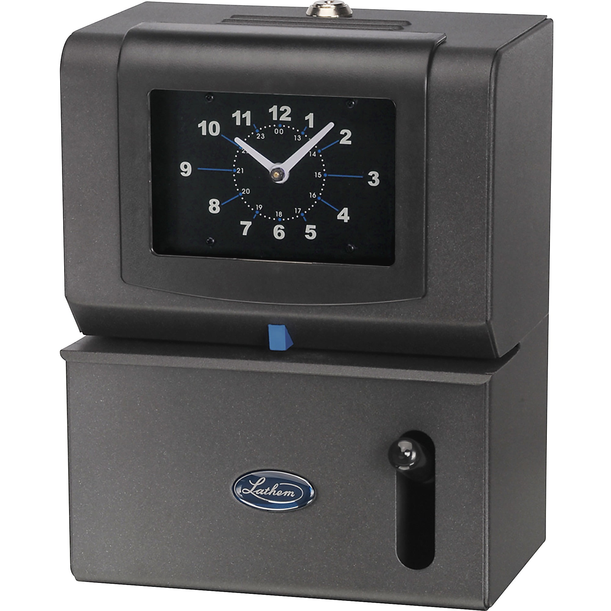 Lathem, LTH2121, Heavy-duty Front-feed Manual Time Clock, 1 - Walmart.com