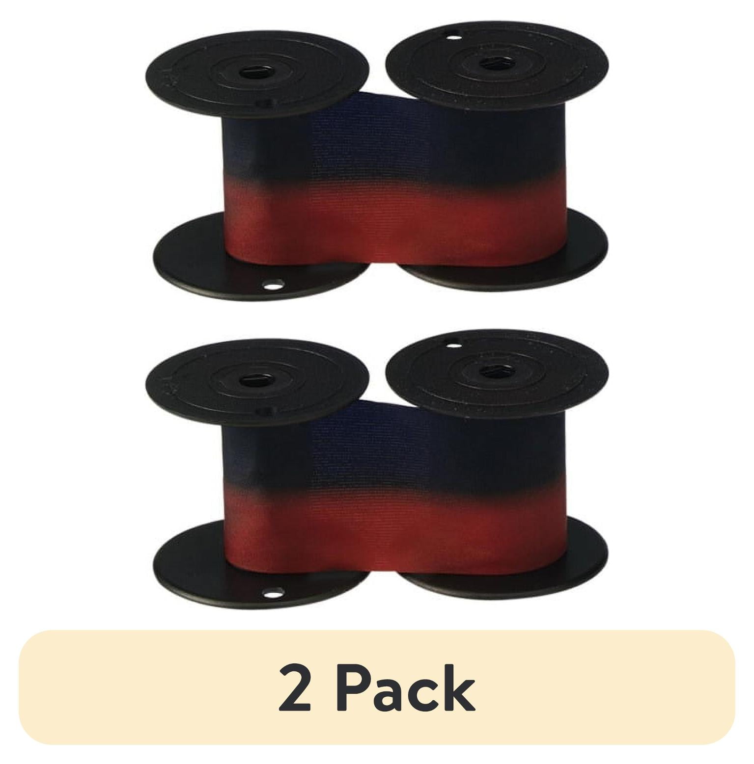 (2 pack) Lathem Ribbon Blue, Red - 1 Each - Walmart.com