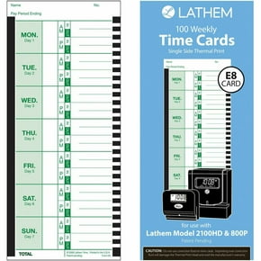 Office Time Clocks & Punch Cards for Reliable Attendance Tracking