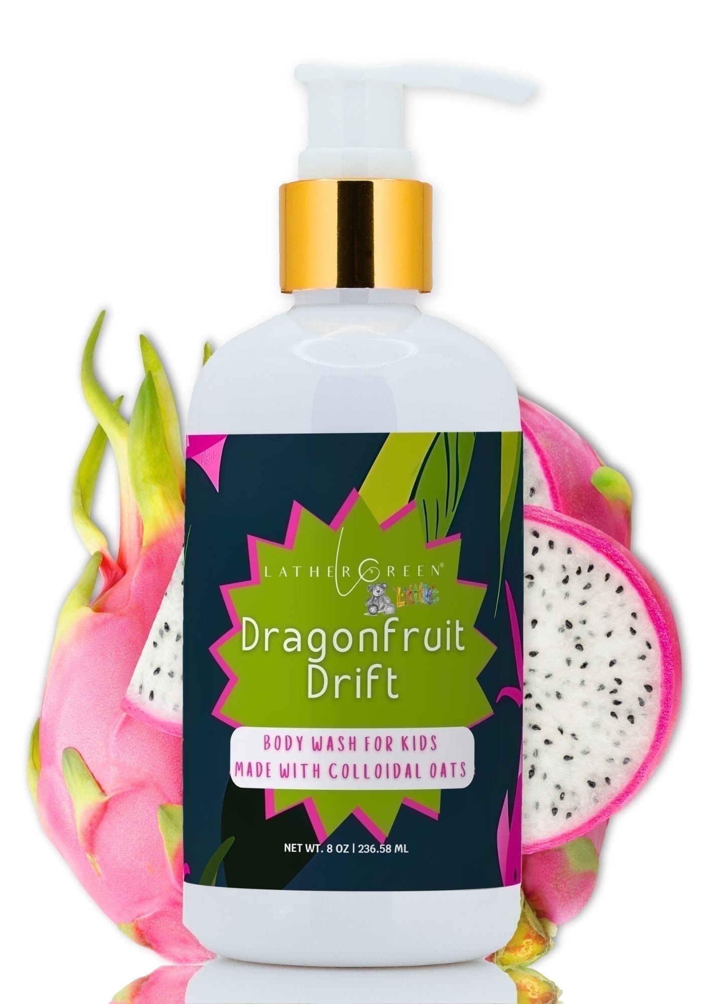 Dragonfruit Drift Kids Natural Body Wash - Safe on All Skin with ...