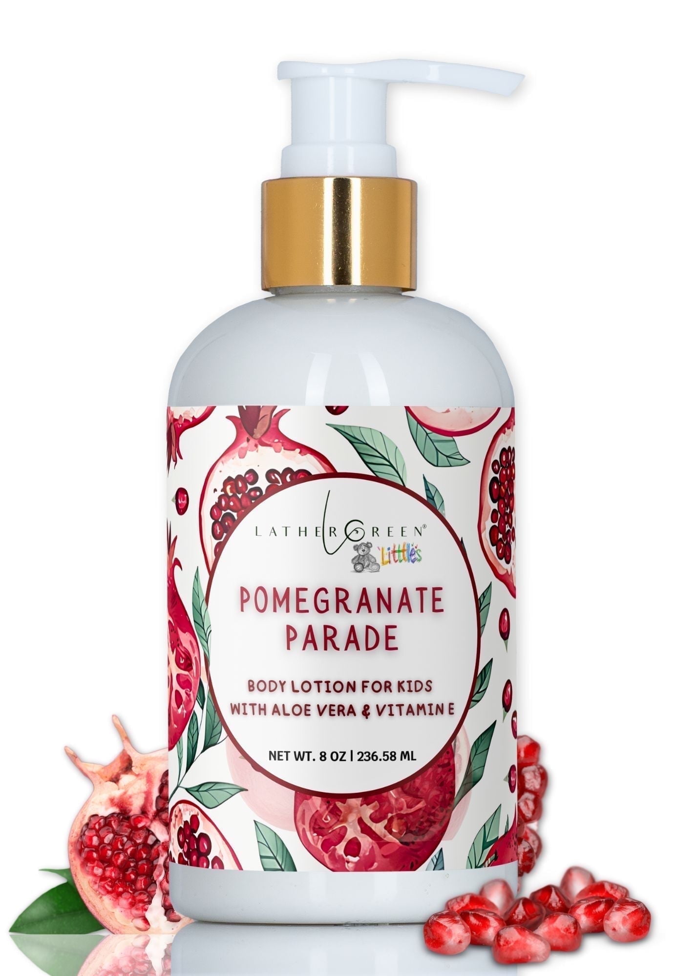Pomegranate Parade Kids Natural Body Lotion – Gentle Hydration for ...