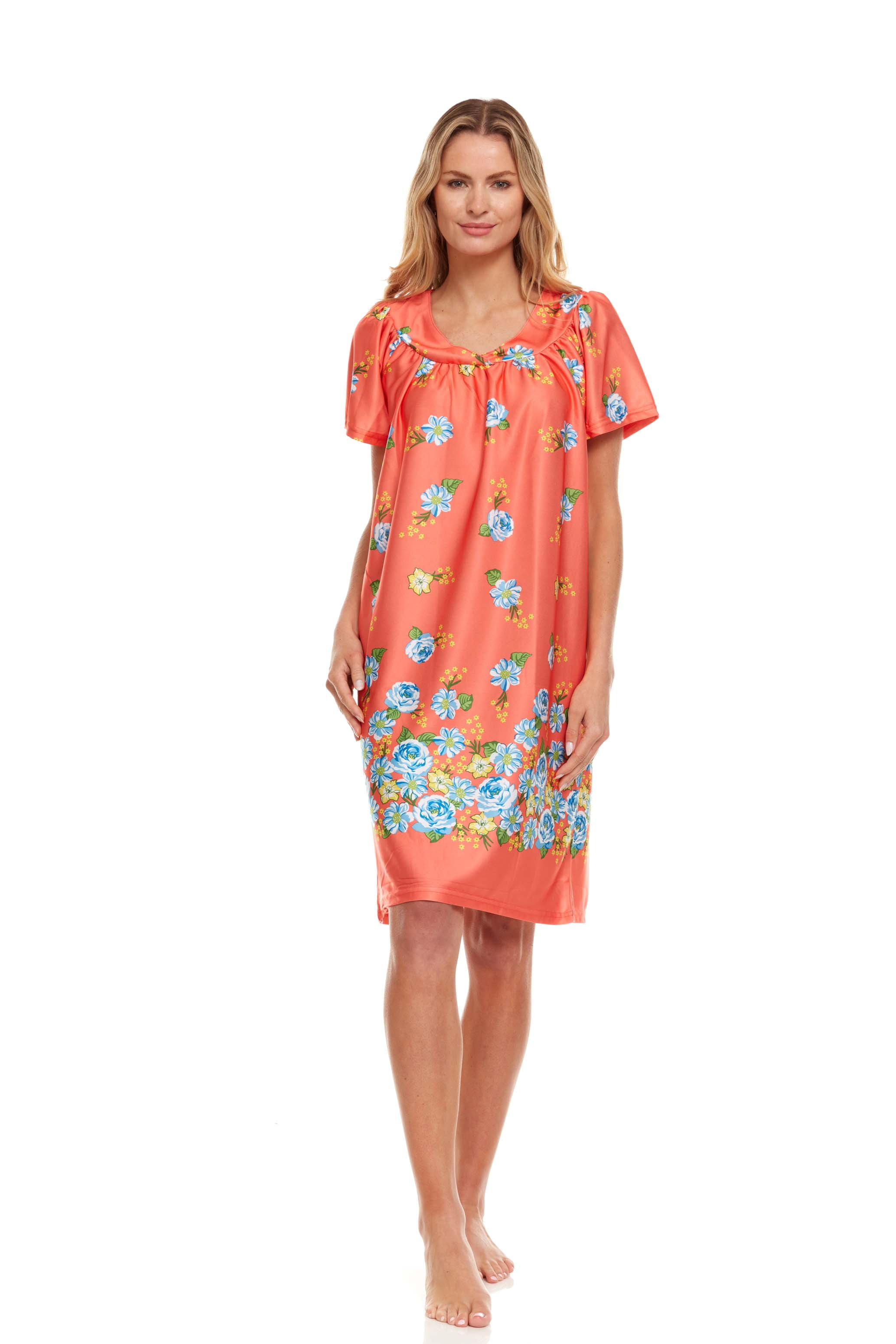 Lati Fashion Women Nightgown Sleepwear Female Sleep Dress Nightshirt ...