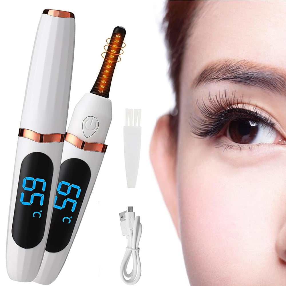 Latiable Heated Eyelash Curlers Electric Eyelash Curler Led Display 3