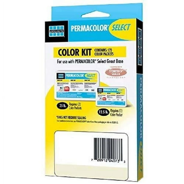 Laticrete Permacolor Select Grout Color Kits - Walmart Business Supplies