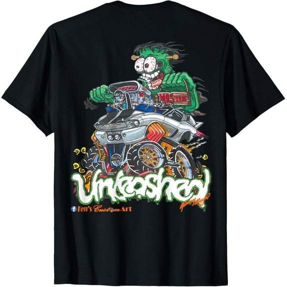 Latimore 67 Gt500 Mon-Stang Hot Rod "Unleashed" (Design On Back) T ...