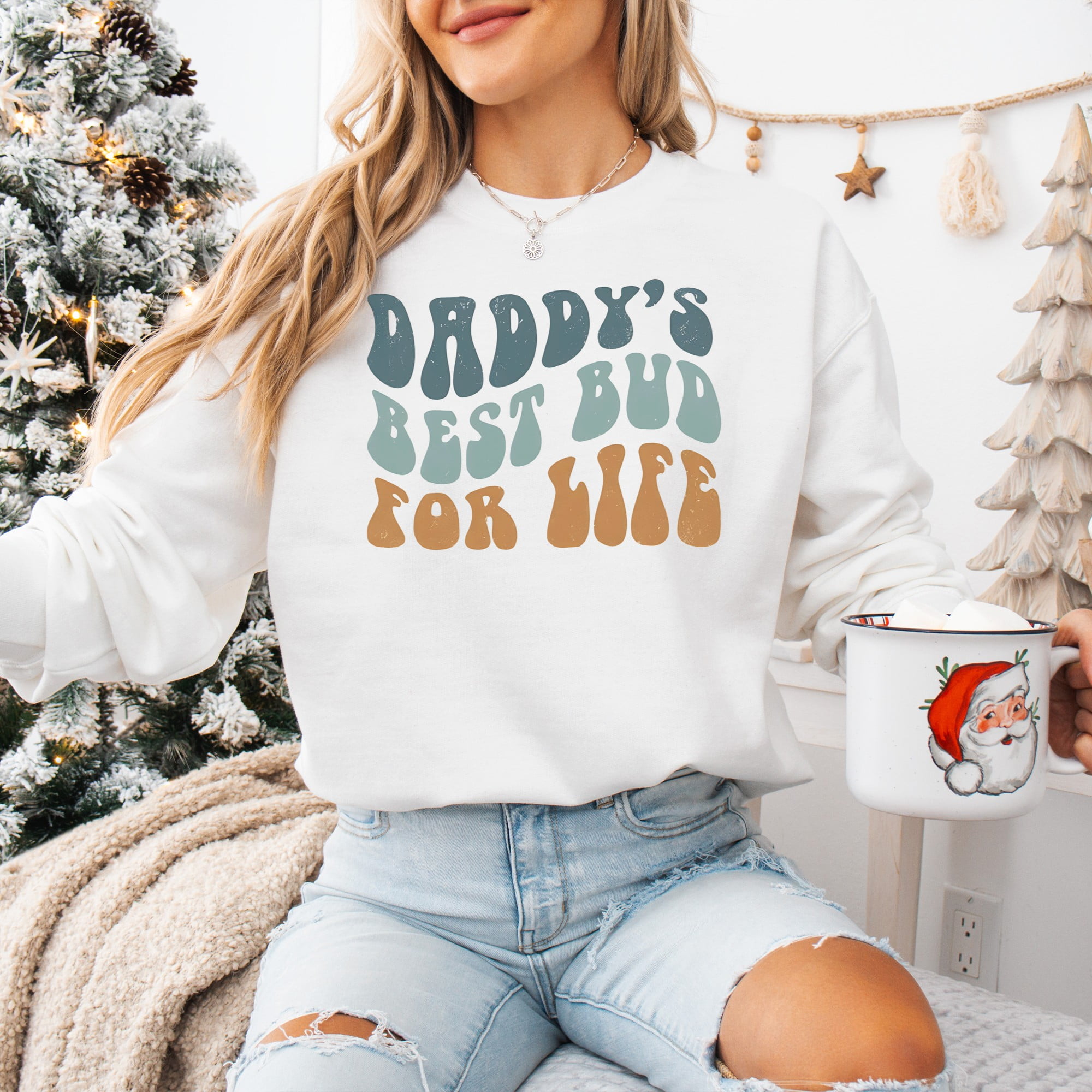 Latimore Daddy's Best Bud Sweatshirt – Sweet Father & Baby Boy Matching ...