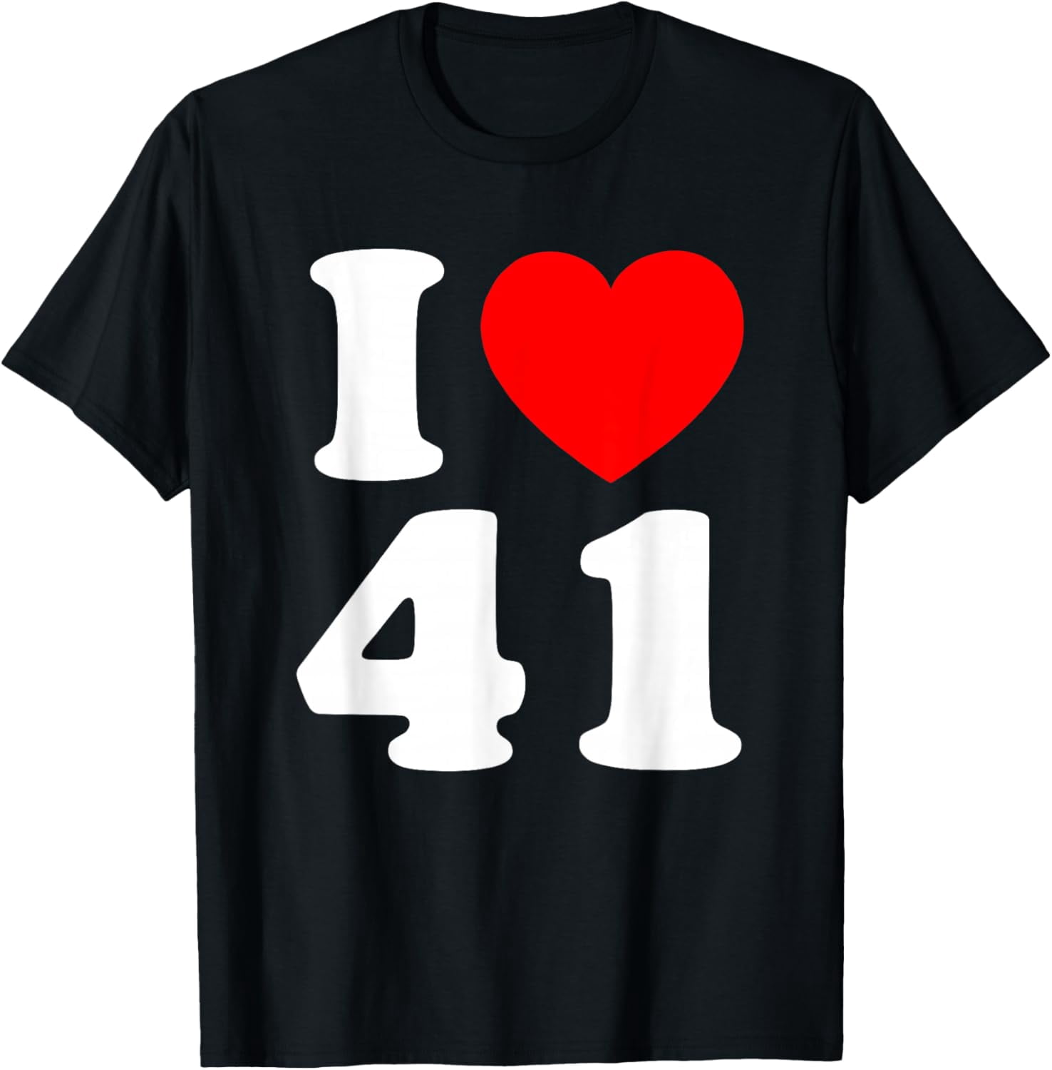 Latimore I Love 41 Year Old 41St Birthday Party Anniversary Retro 80S T ...