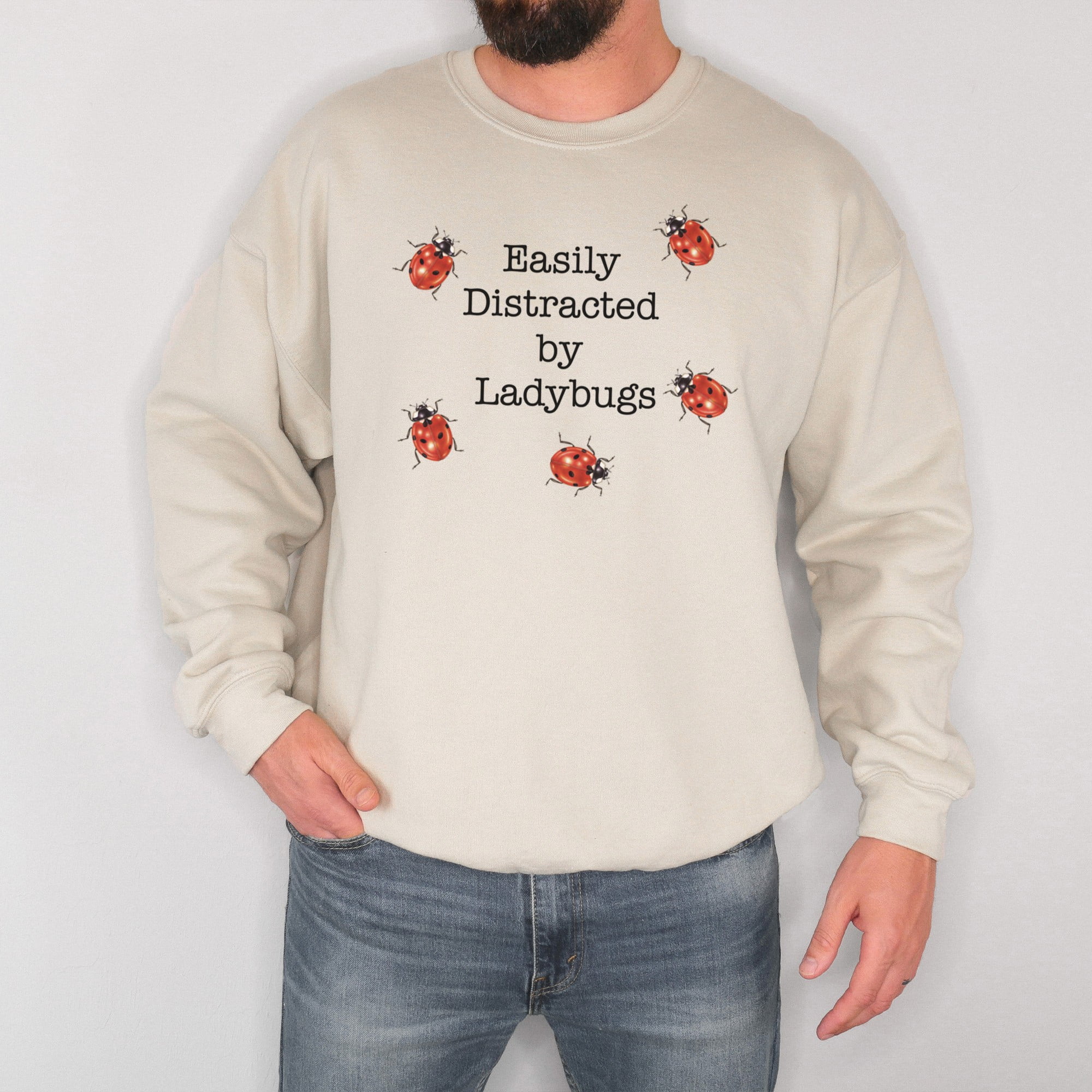 Latimore Ladybug Cottagecore Sweatshirt – Cute Insect Garden Design for ...