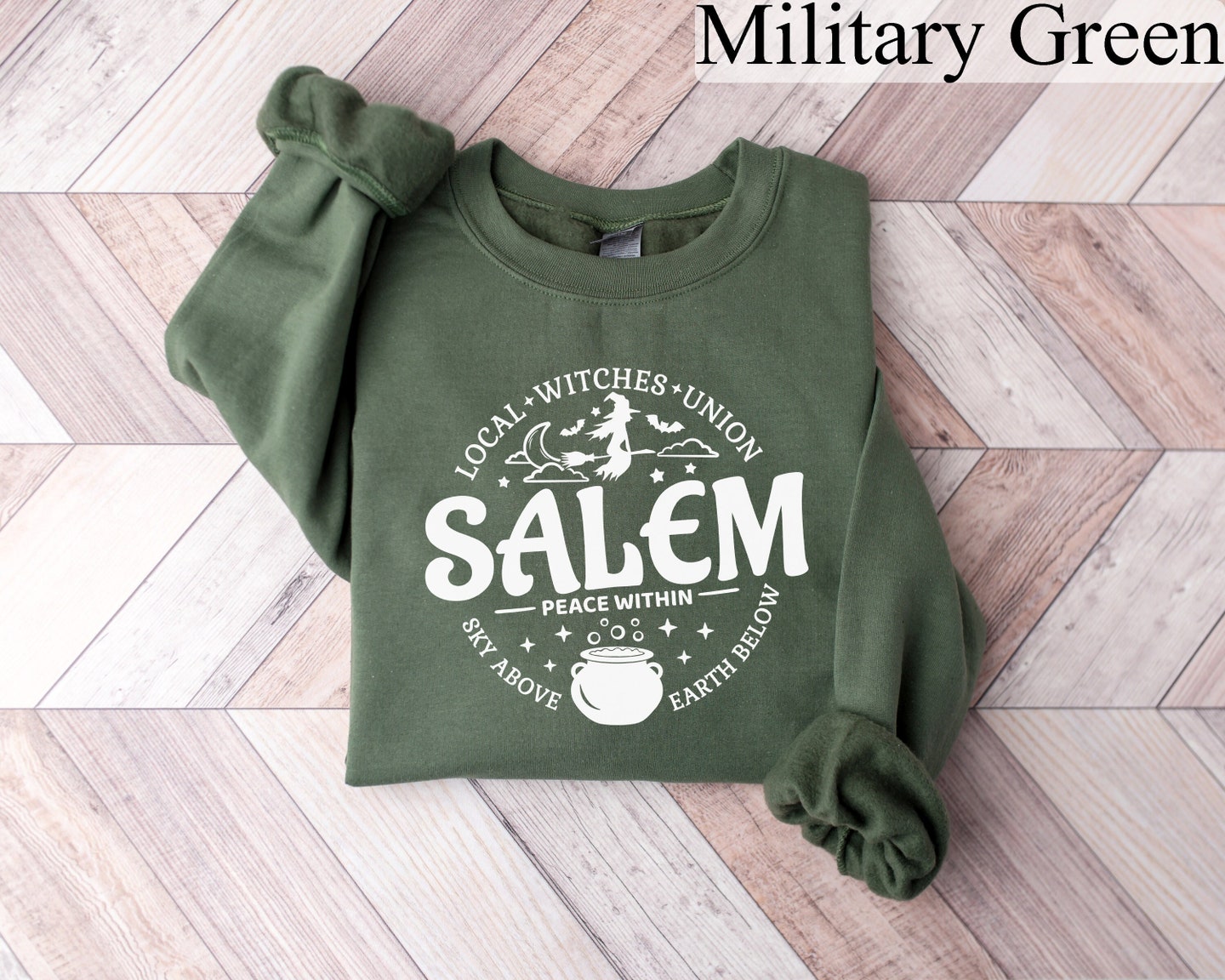 Latimore Local Witches Union Sweatshirt, Salem Massachusetts Shirt ...