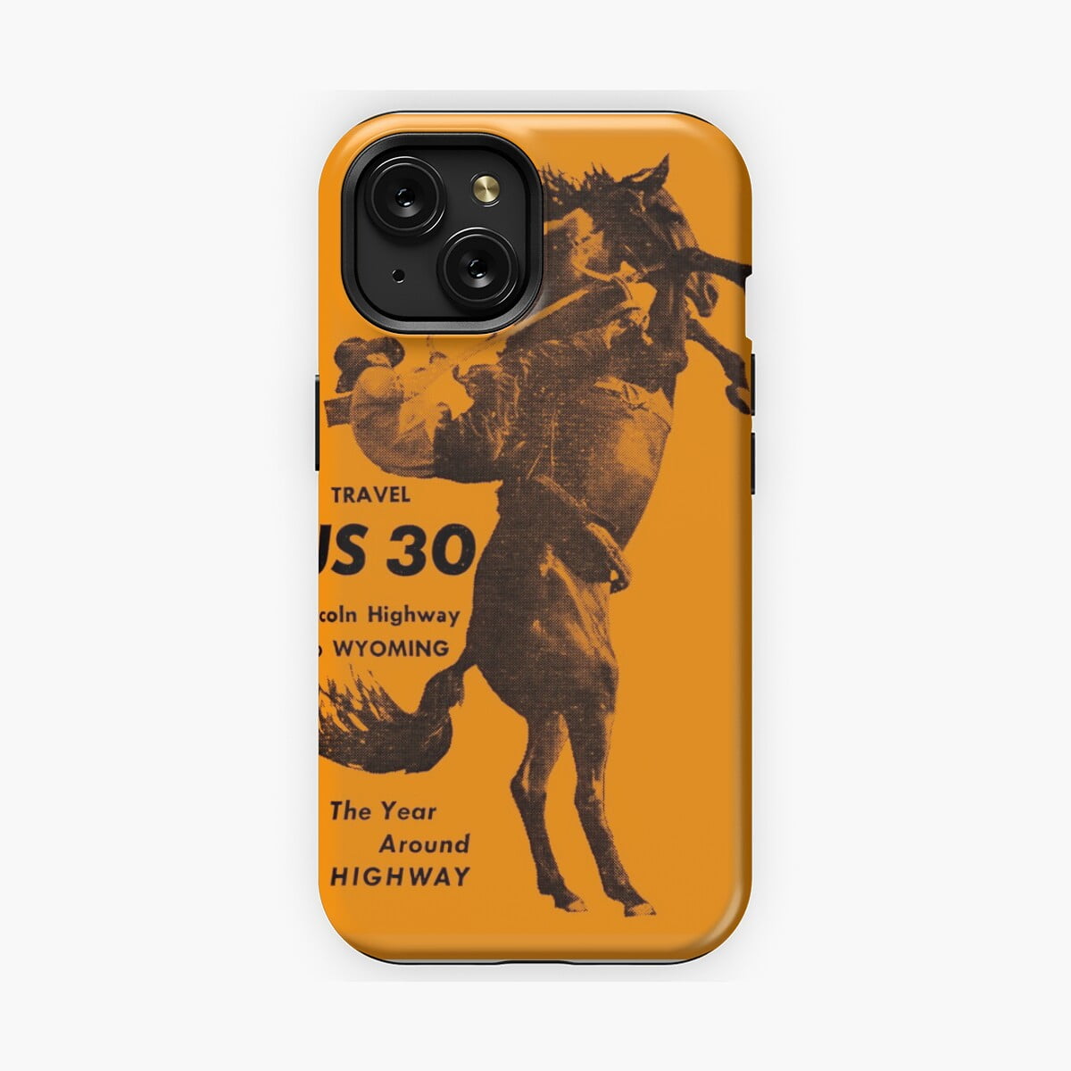 Latimore Protective iPhone Case 1940s Wyoming Cowboy Vintage Western ...