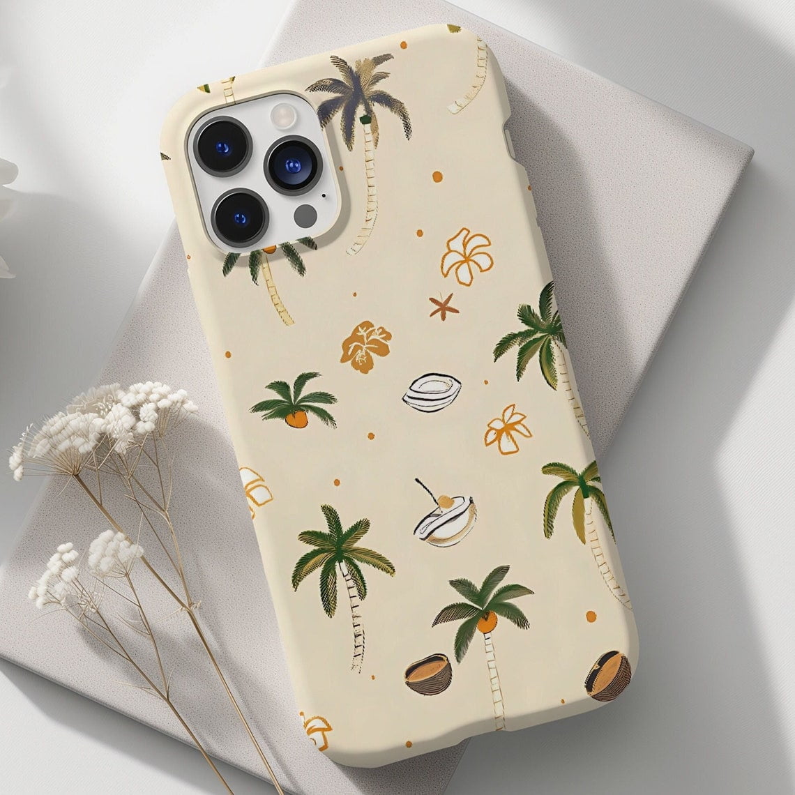 Latimore Protective iPhone Case Beachy Coconut Girl Phone Case ...