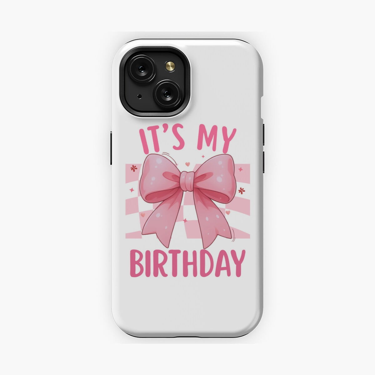 Latimore Protective iPhone Case It's My Birthday Pink Bow Coquette ...