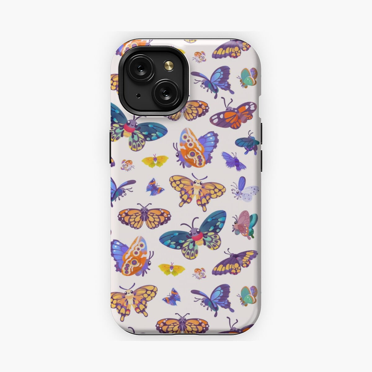 Latimore Protective iPhone Case Bright Butterflies Day Colorful Nature ...