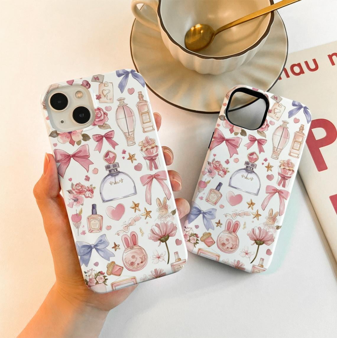 Latimore Protective iPhone Case Cute Element Splicing Phone Case for a ...