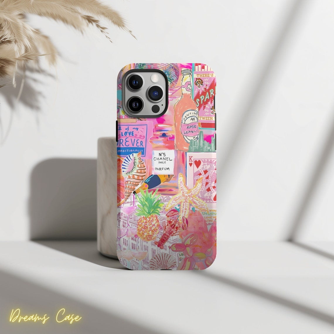 Latimore Protective iPhone Case Cute Party Girl Coquette Collage Phone ...