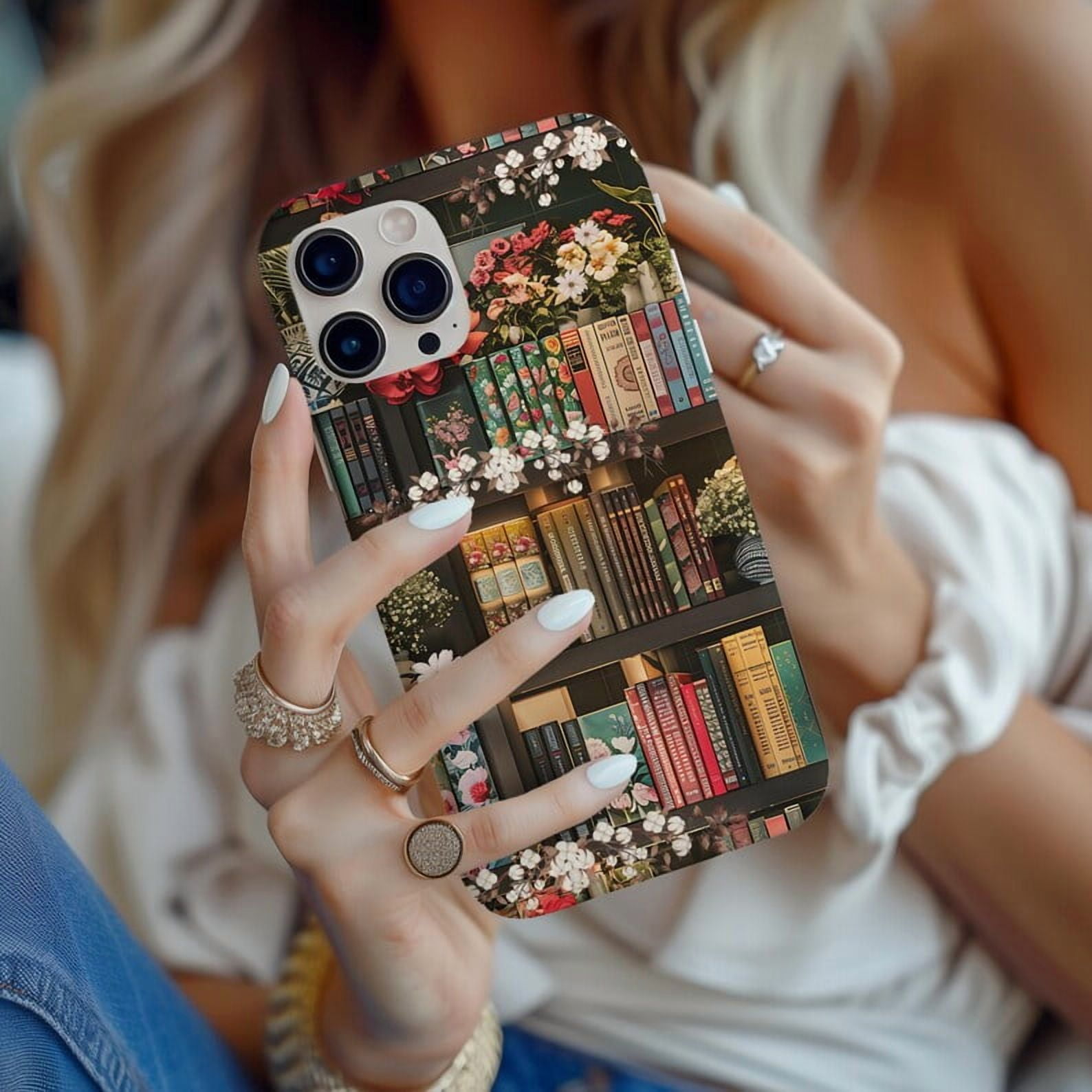 Latimore Protective iPhone Case Floral Book Phone Case, Dark Academia ...