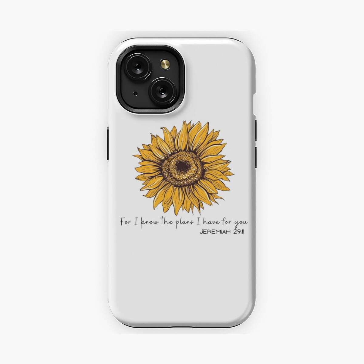 Latimore Protective iPhone Case Jeremiah 29:11 Sunflower Scripture ...