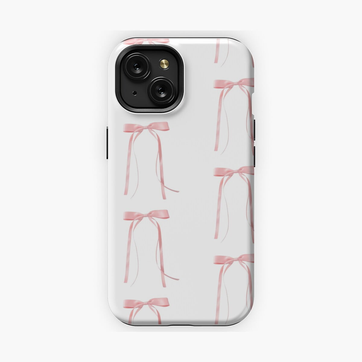 Latimore Protective iPhone Case Pink Ribbon Phone Case with Soft ...