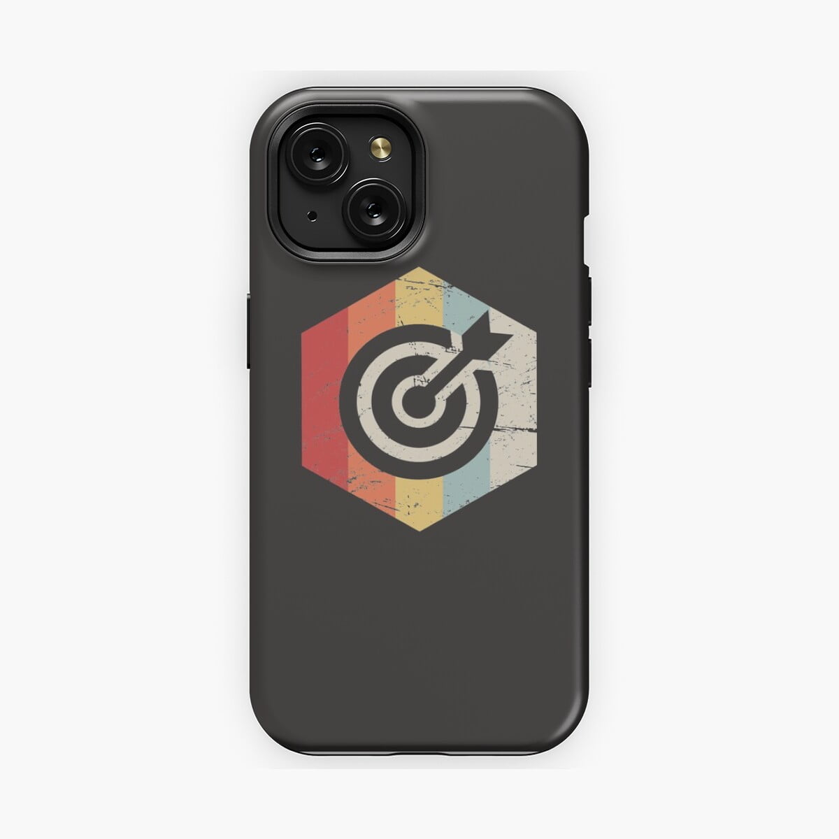 Latimore Protective iPhone Case Retro 70s Bow Archery Icon Phone Case ...