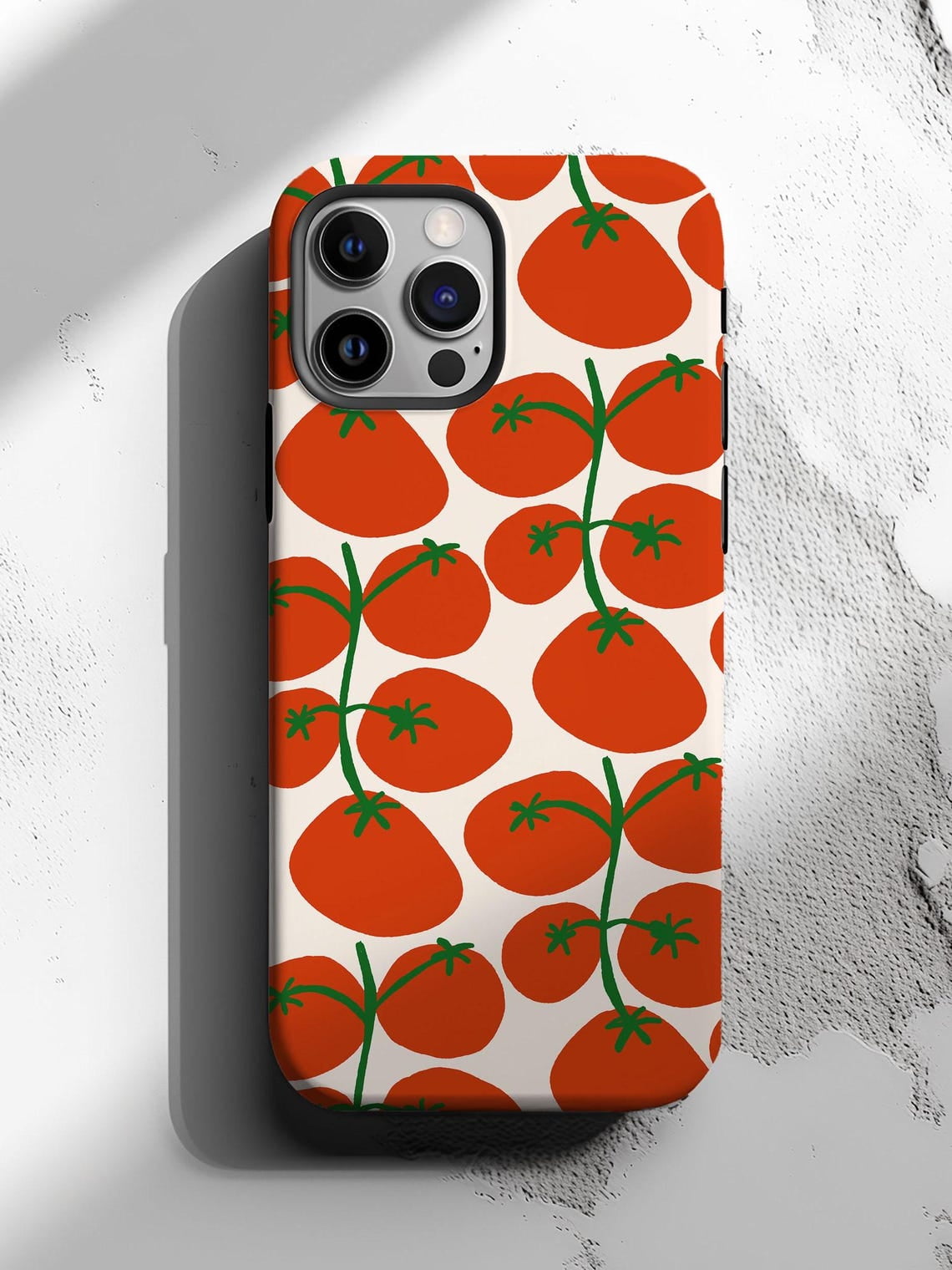 Latimore Protective iPhone Case Tomato Phone Case with Cute Vegetable ...