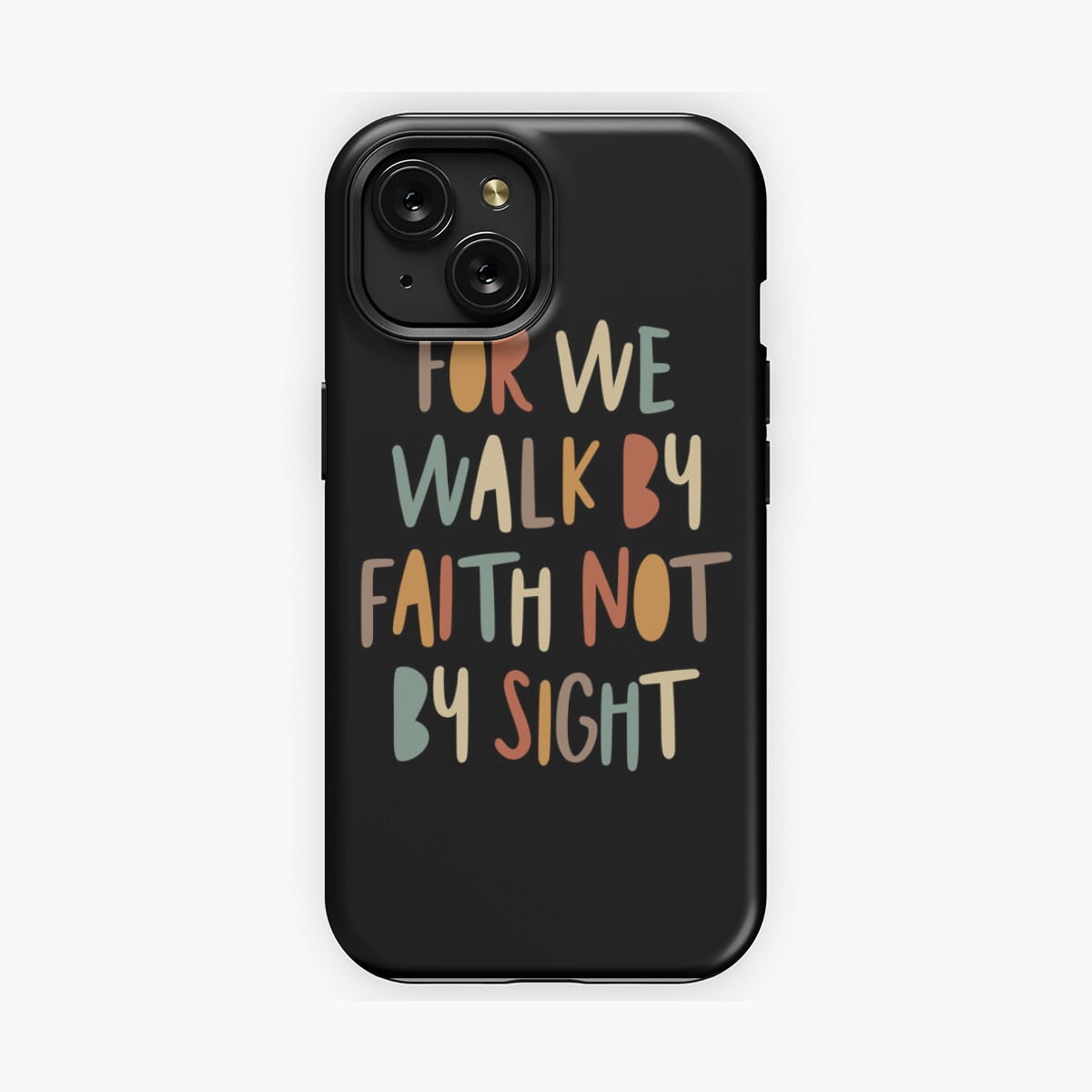 Latimore Protective iPhone Case Walk by Faith Inspirational Quote Phone ...