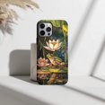 Latimore Protective iPhone Case Whimsical Stained Glass Frog Phone Case ...