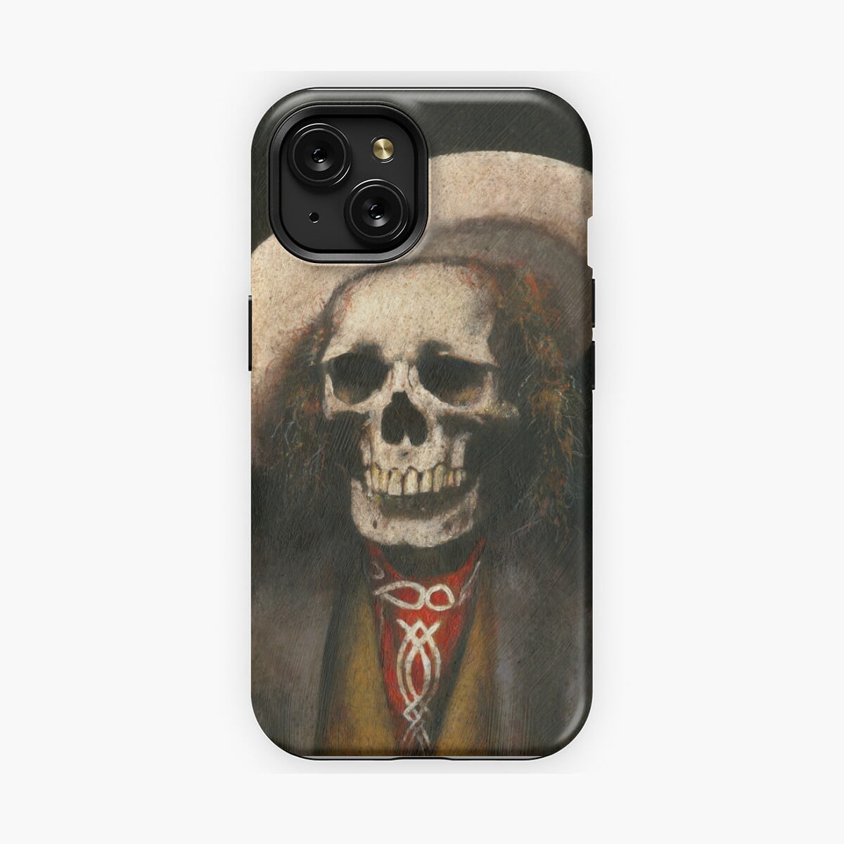 Latimore Protective iPhone Case Wild West Outlaw Skeleton Artwork Phone ...