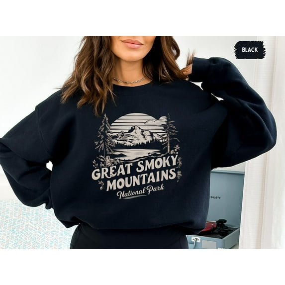 Latimore Vintage Great Smoky Mountains Sweatshirt, Tennessee Sweatshirt ...
