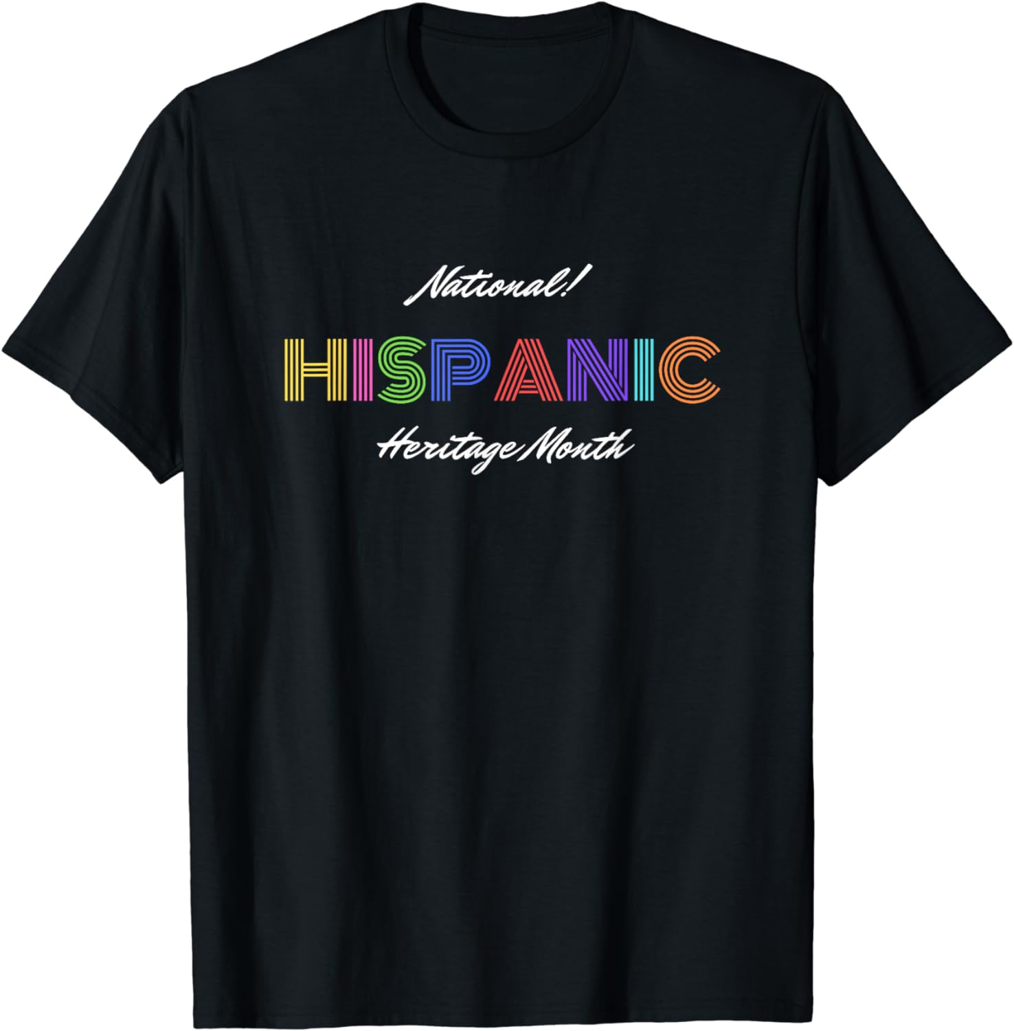 Latin America culture Gift National Hispanic Heritage Month T-Shirt ...