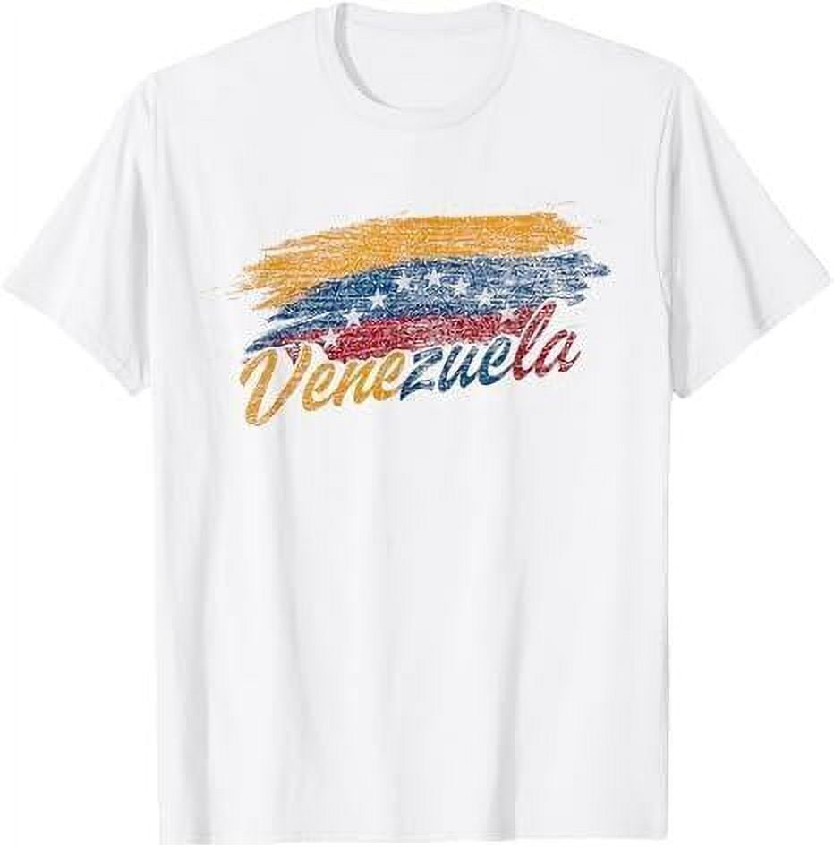 Latin American Gift Venezuela Flag Caracas Pride Venezuela T-Shirt ...