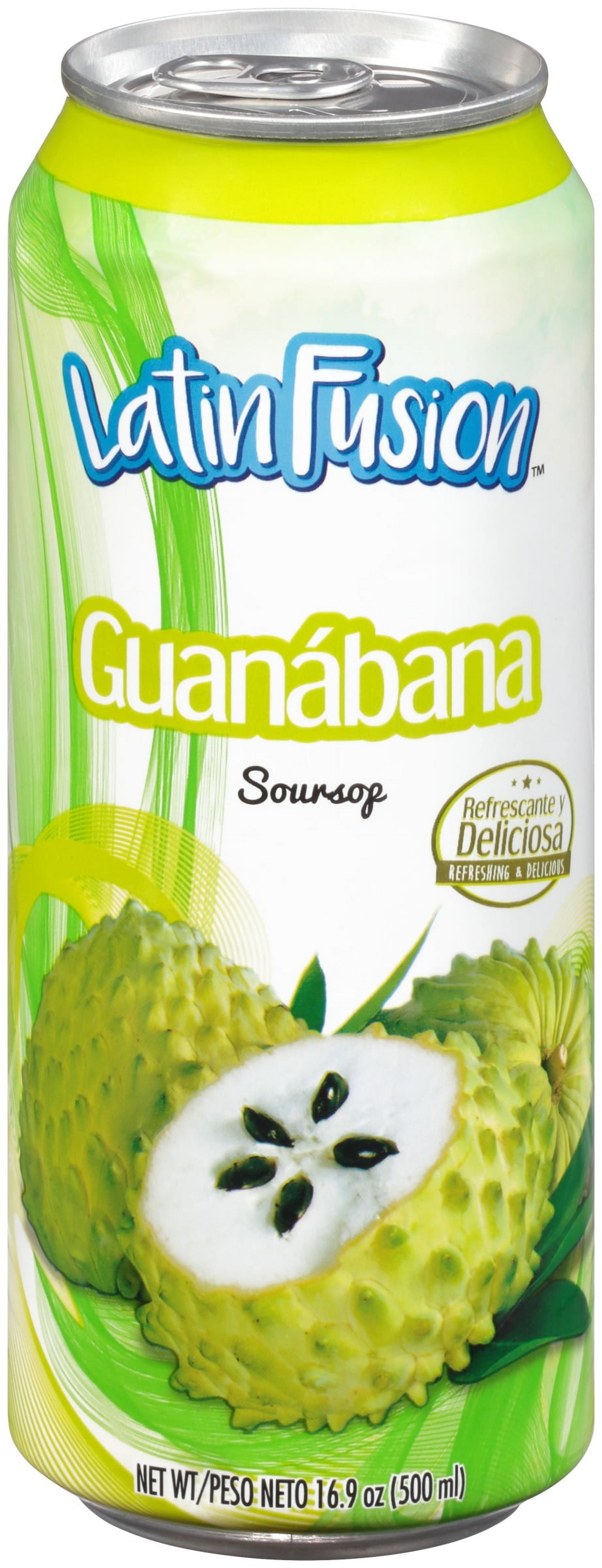 Latin Fusion Soursop Juice, Agua de Guanabana, 16.9 fl.oz. - Walmart.com