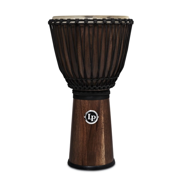 Latin Percussion 12 1/2" Rope Tuned Siam Walnut Djembe - LP799-SW ...