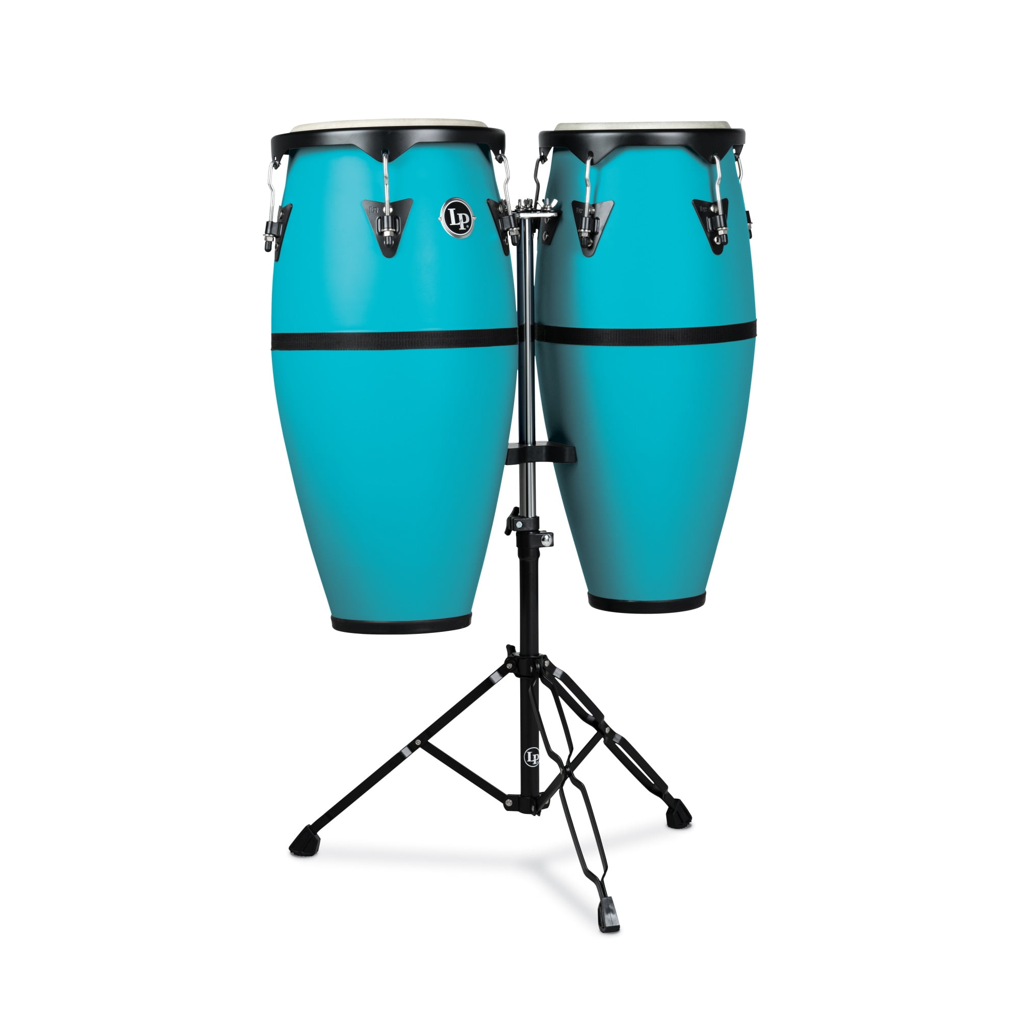 Latin Percussion Discovery Conga Set LP646D-SF with Stand - Sea Foam ...