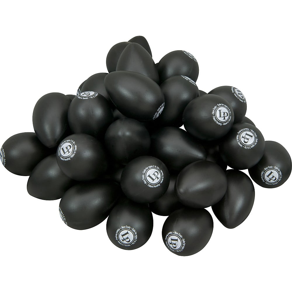 Latin Percussion LP001-BK Egg Shakers - 36 Black - Walmart.com