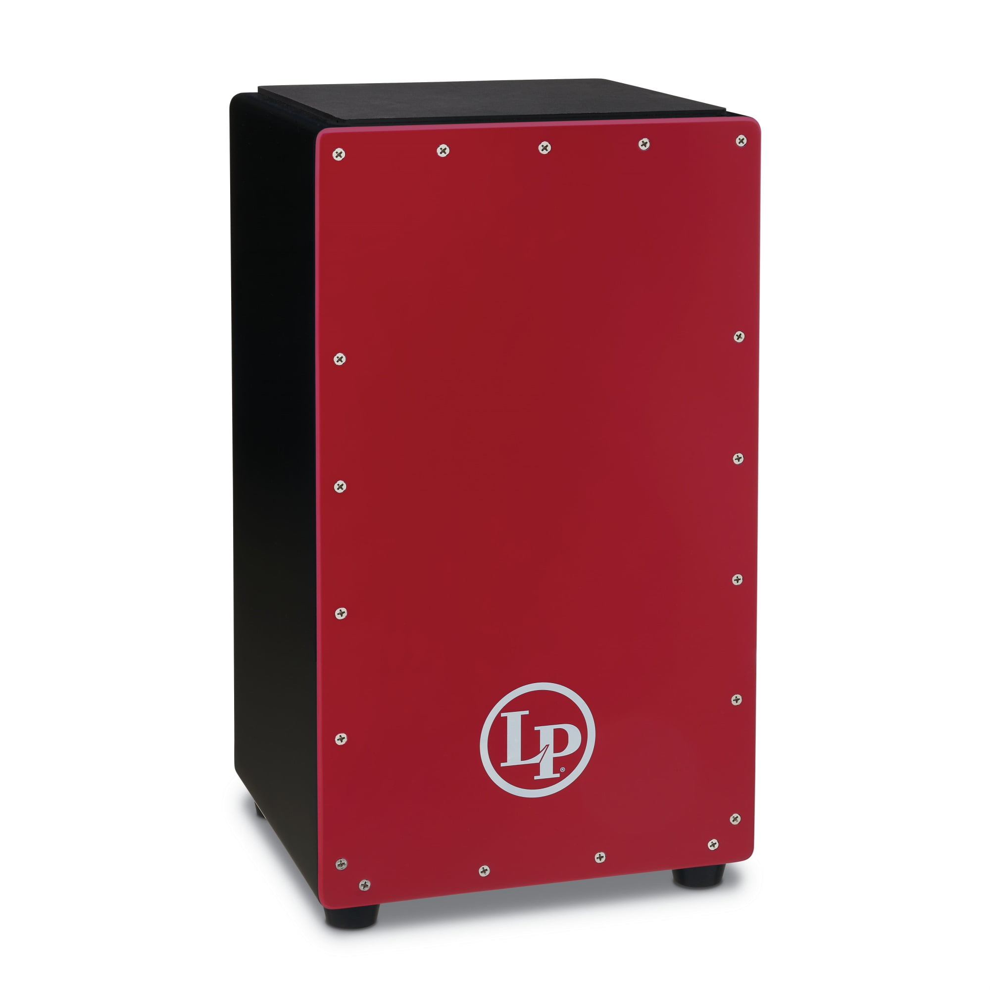 Latin Percussion LP1425-DR Prism Snare Cajon with Padded Seat - Red ...