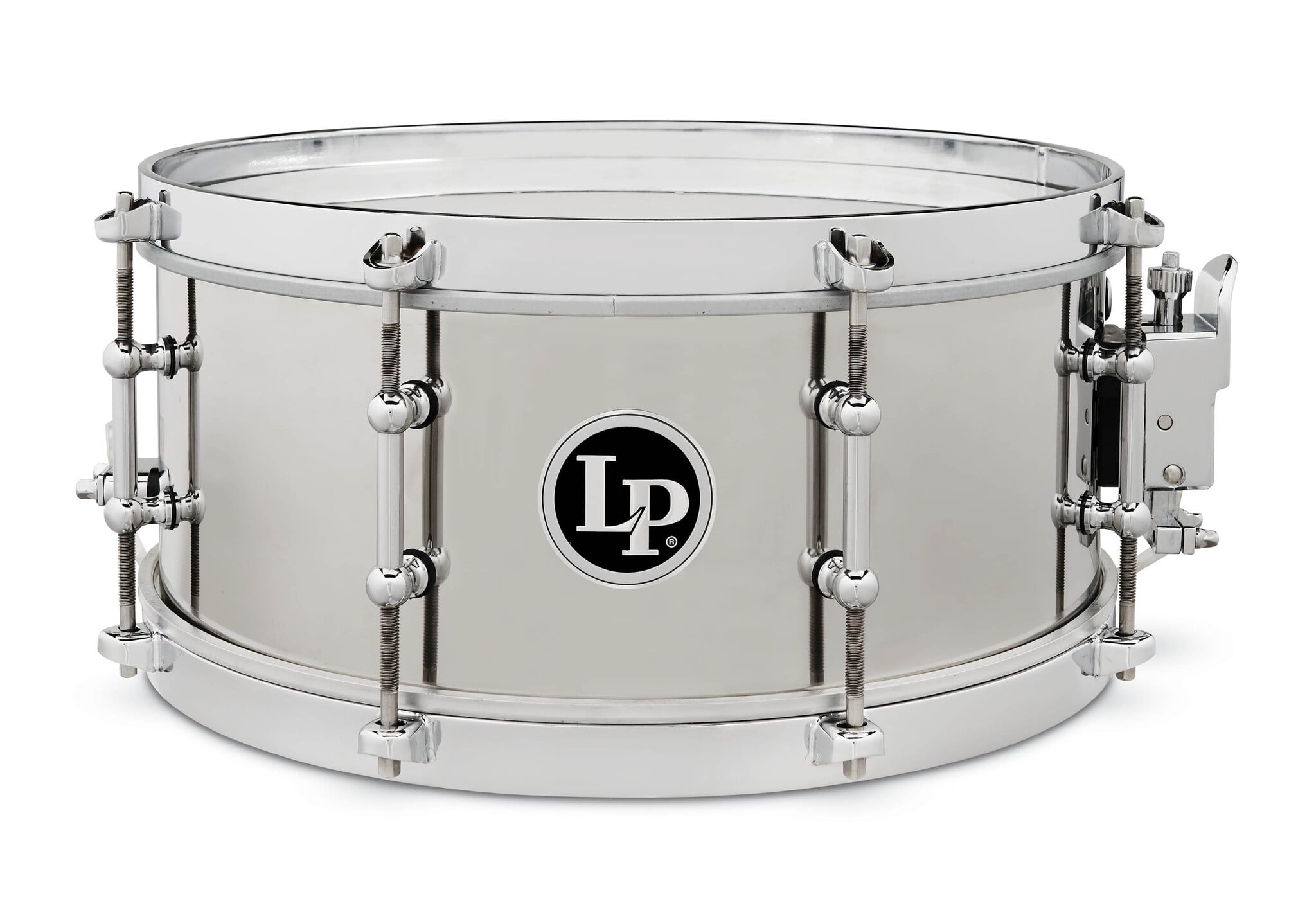 Latin Percussion 5 1/5" x 13" Stainless Steel Salsa Snare - LP5513-S ...