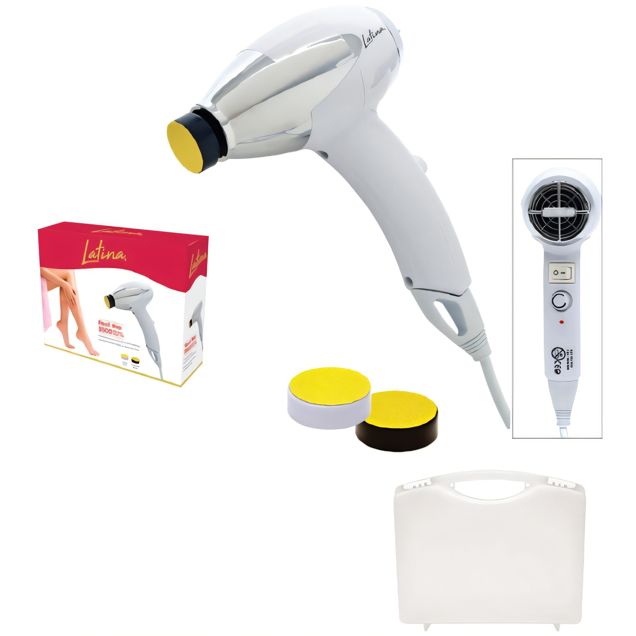 Latina Foot Pro 3500 Elect Pedi File W/case - Walmart.com
