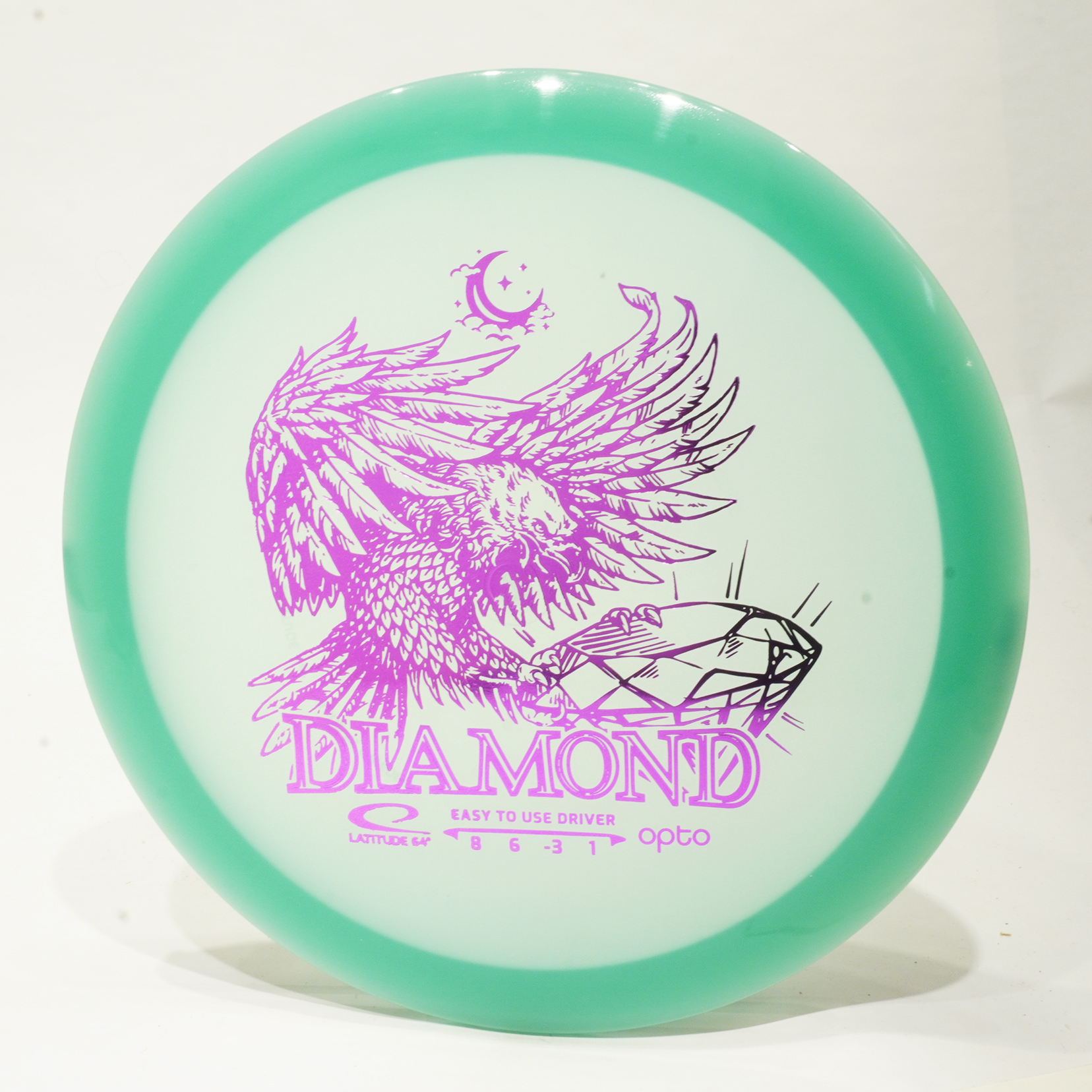 Latitude 64 Moonshine Opto Diamond Disc Golf Fairway Driver, Pick Color ...