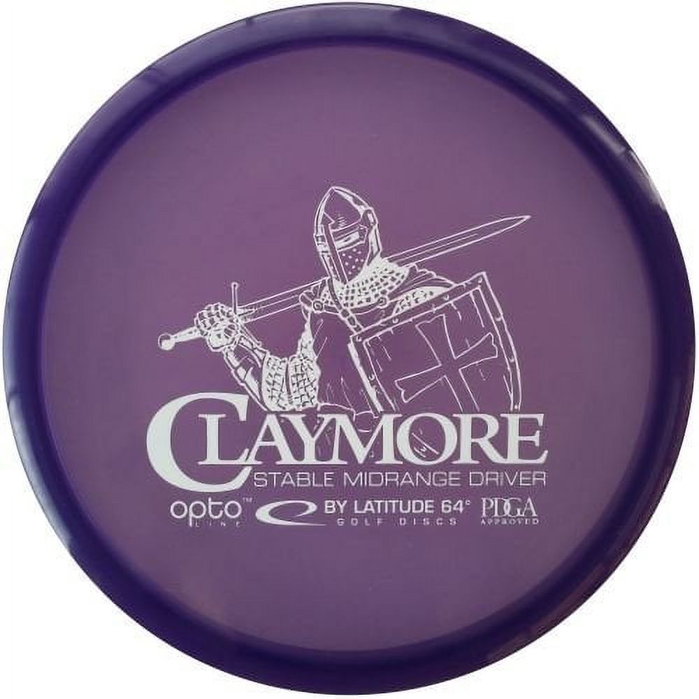 Latitude 64 Opto Line Claymore Midrange Golf Disc - 165-169g - Walmart.com