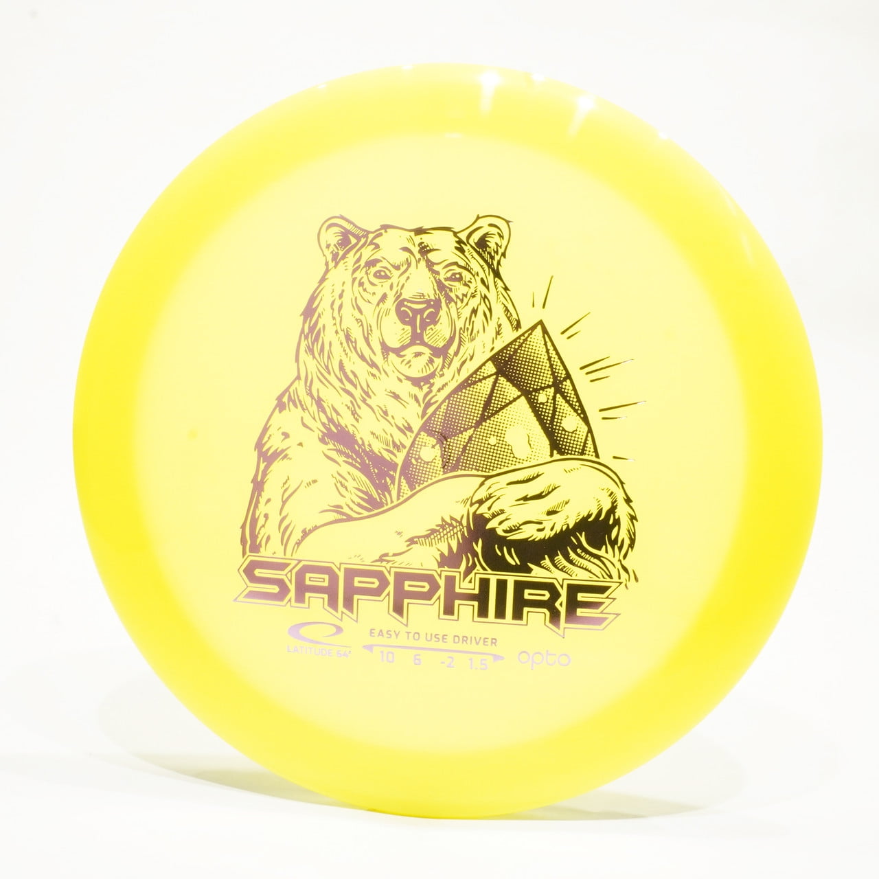 Latitude 64 Opto Sapphire Disc Golf Distance Driver - Walmart.com