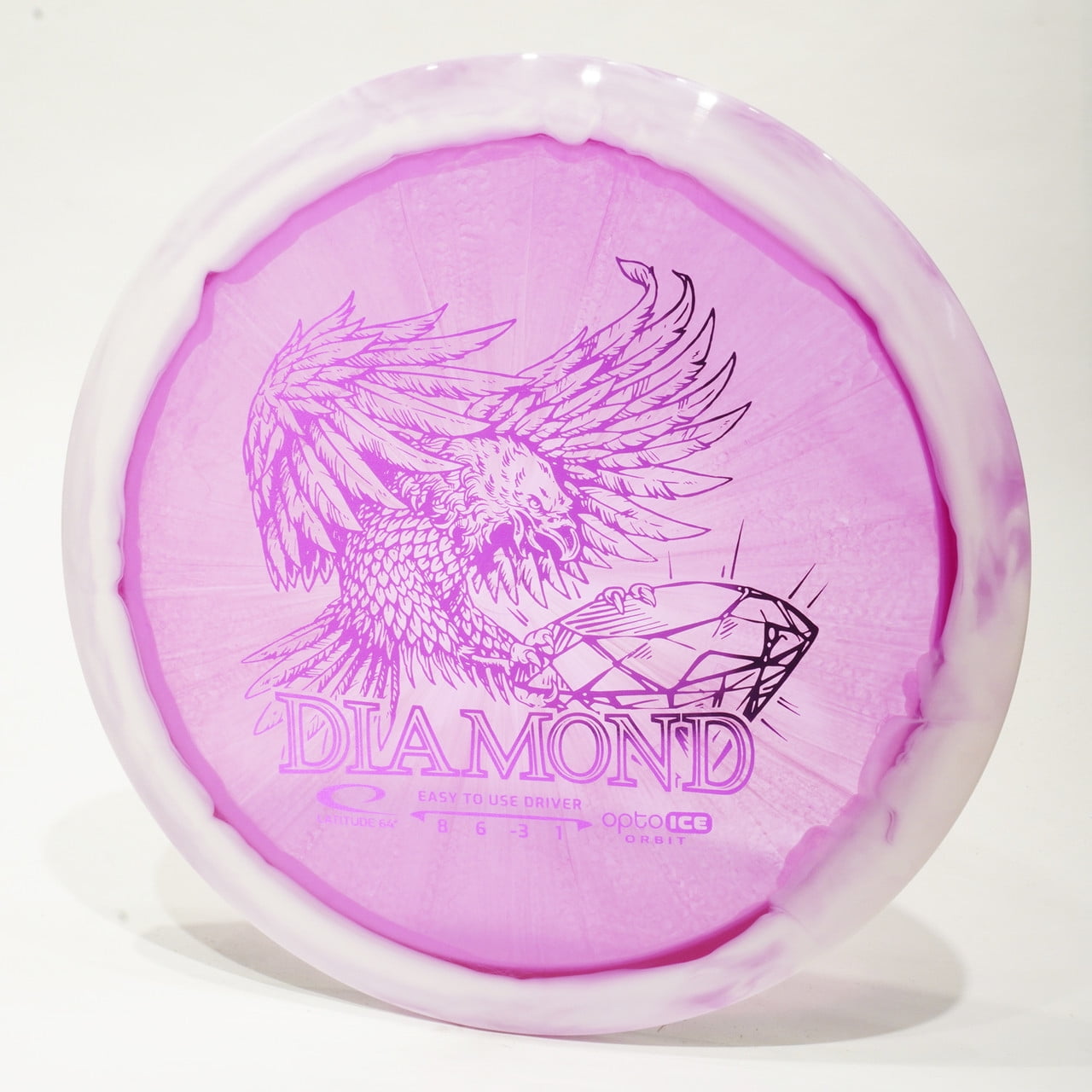 Latitude 64 Orbit Opto Diamond Disc Golf Fairway Driver - Walmart.com