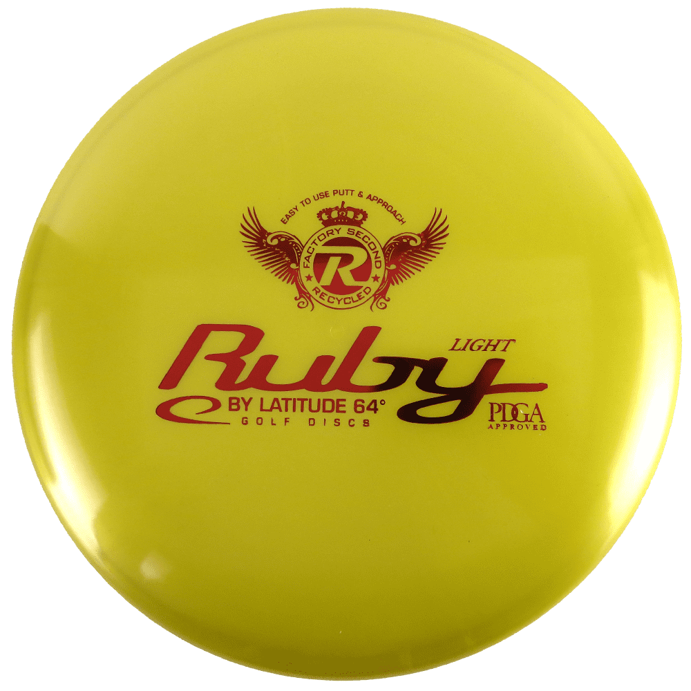 Latitude 64 Recycled Gold Ruby Light 150-159g Putter Golf Disc Colors ...