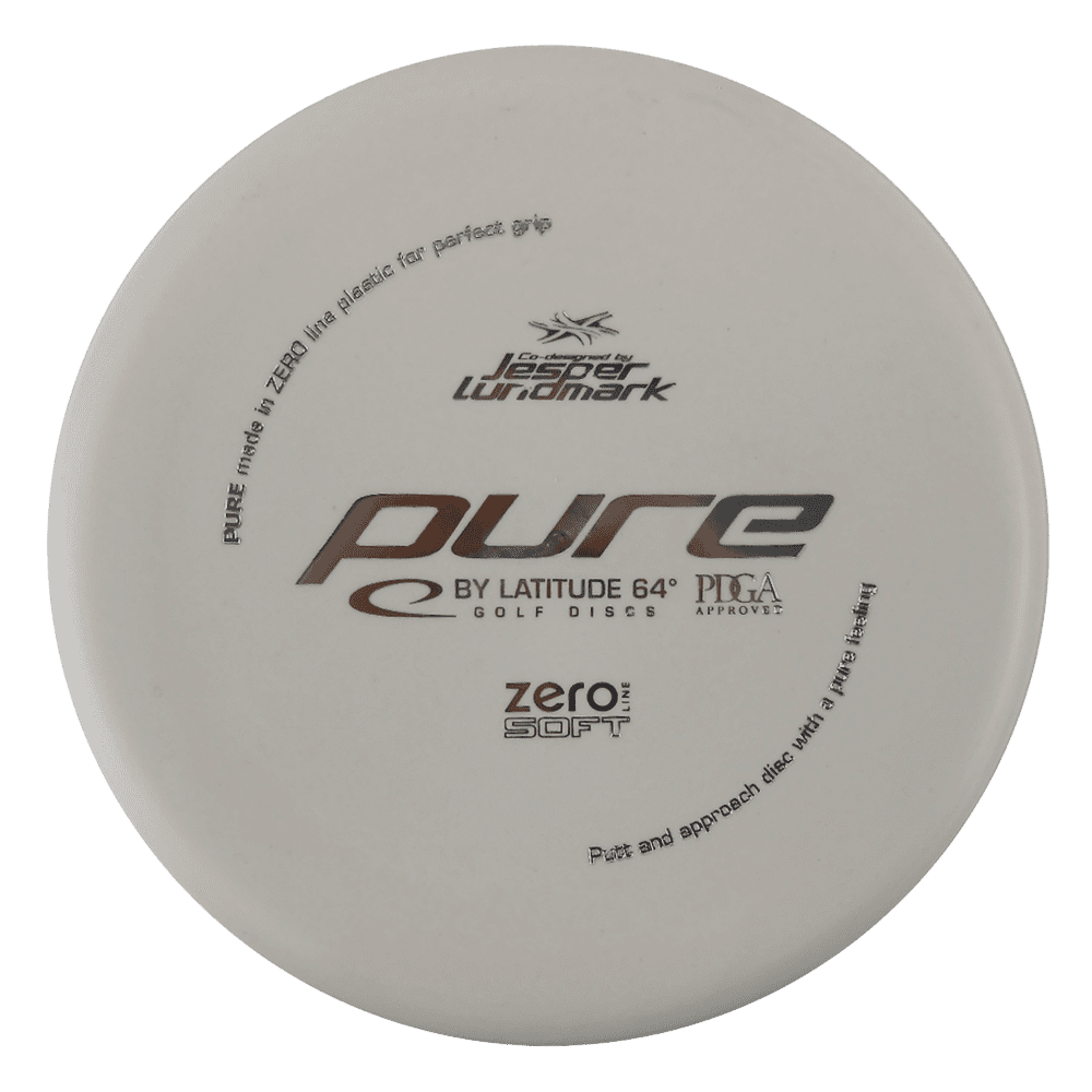 Latitude 64 Zero Line Soft Pure Putter Golf Disc - 173-176g - Walmart.com