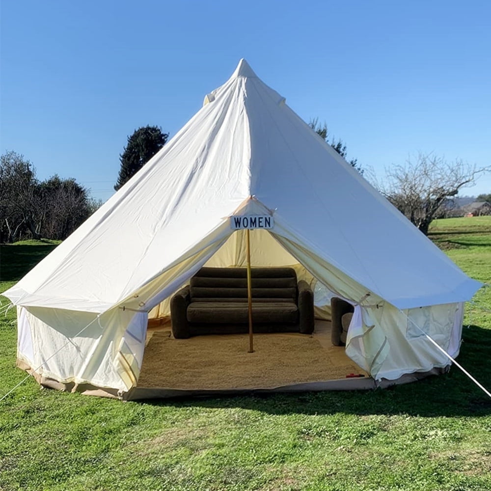 Latourreg Outdoor Safari Waterproof Oxford Bell Tent 19.7ft(6M) Bell ...