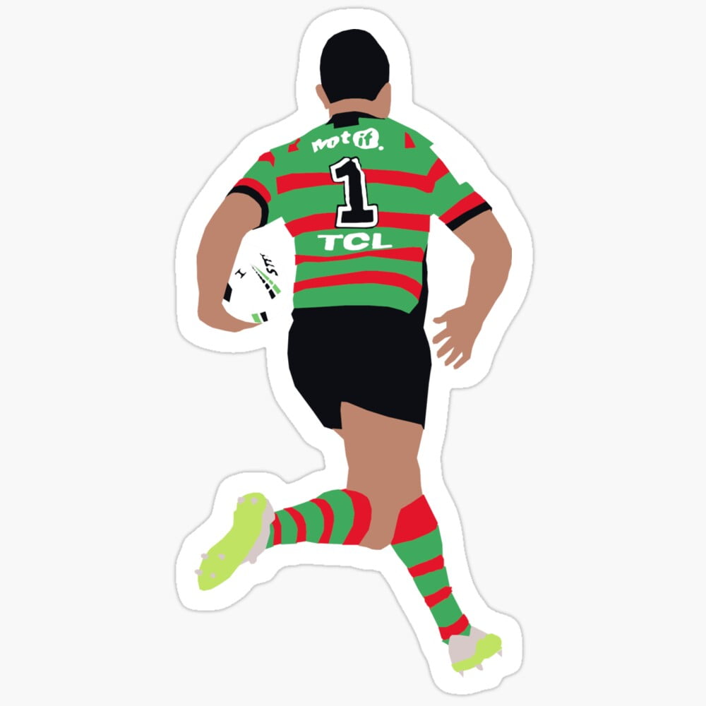 Latrell Mitchell South Sydney Rabbitohs #1 Sticker Phone Decal Water ...